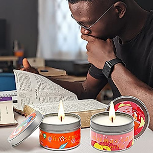 Christmas Scented Candles Gift Set, 12 PCS 2.5oz Aromatherapy Candles Gifts for Women Soy Wax Candles Gift for mom Portable Travel Tin Jar Candles for Birthday, Thanksgiving, Mother's Day