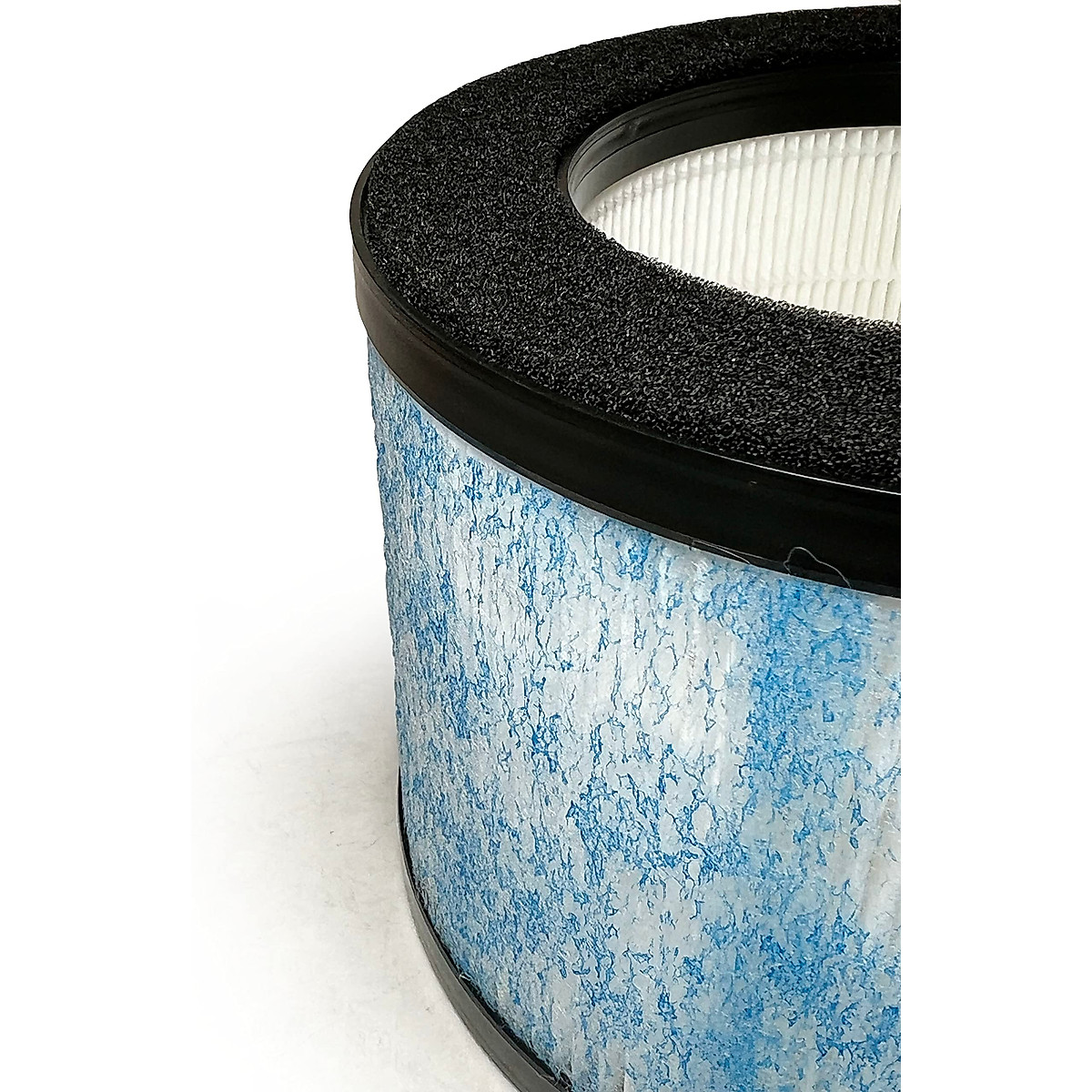 Nispira 3-in-1 True HEPA Filter Replacement Compatible with Miko Air Purifier C102 ibuki MA-01CW, MA-18, Okaysou AirMic4S, 1 Pack