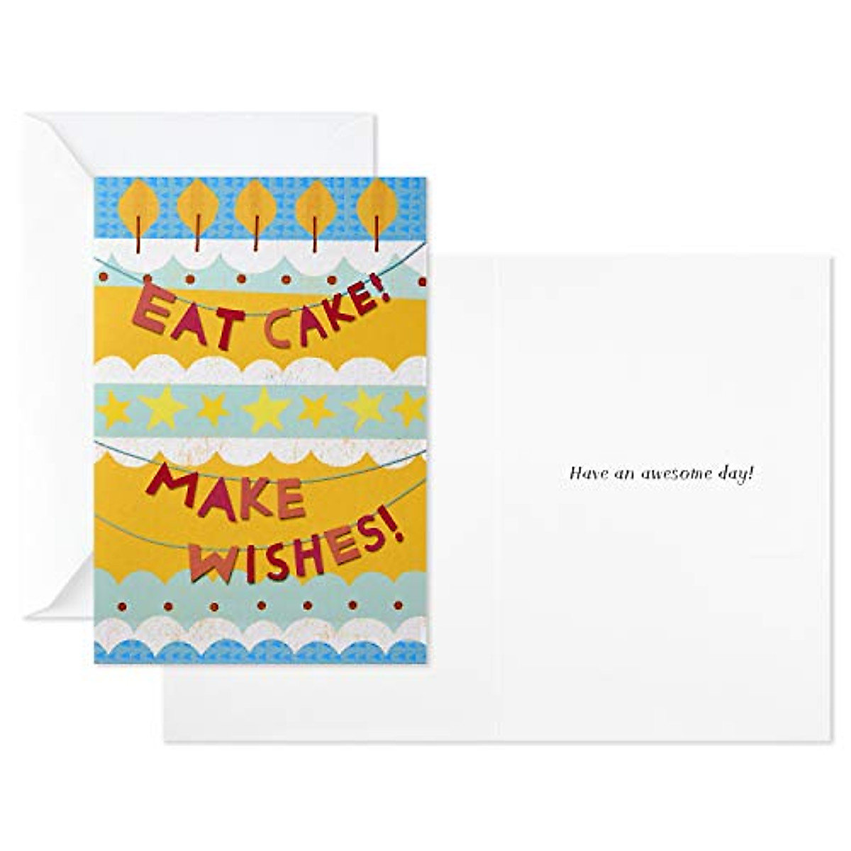 Hallmark Assorted Birthday Cards (Birthday Icons, 12 Cards and Envelopes)