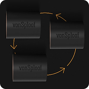 vonSploof Personal Air Filter To Trap Smoke & Odor - Easy To Use & Long Lasting Replacement Smoke Filter up to 500+ uses I Eliminate Smoke For Your Buddy and You with Smoke Catcher I Sploof Vaporizer