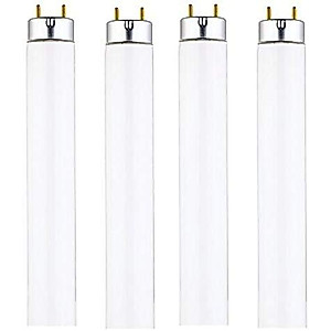 DYSMIO Lighting F17T8-CW 17 Watt T8 Straight Tube, Medium Bi-Pin Base, 4100K - Cool White 1450 Lumens Pack of 4