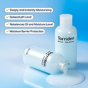 Torriden Dive-in Hyaluronic Acid Skin Hydrating Booster 6.76 fl oz | Deep Nourishing Facial Moisturizing Toner for Dry, Sensitive Skin | Hyaluronic Acid, Panthenol, Ceramide