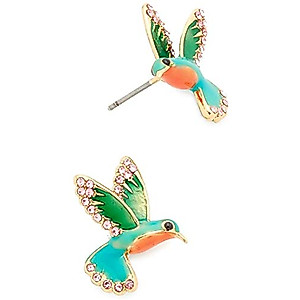 Kate Spade Scenic Route Hummingbird Statement Stud Earrings
