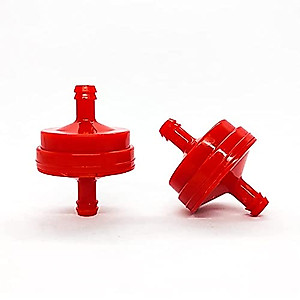 951-3013 394358 298090S Lawn Mower 1/4" Inline Gas Fuel Filter Replace for Briggs Stratton 5018 Toro 42-5240 56-6360 John Deere AM107314 LG298090 LG298090S PT4265 Fuel Filter Pack of 2