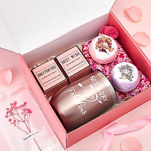 Birthday Gifts for Women-Mothers day gifts Box Basket for Mom Coworkers, Sisters, Aunt, BFF, Teachers, Thank You Gifts Mom Gifts -Unique Gifts for Women Who Have Everything