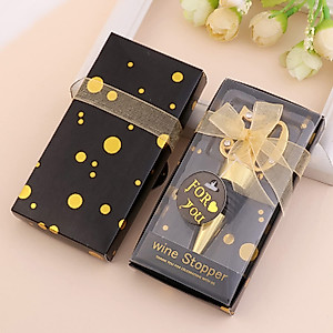 24 Pack 50 Birthday For Guests Wine Cork Beer Wine Cork champagne Bottle With Gift Box For Wedding Gift Party Favor Decoration