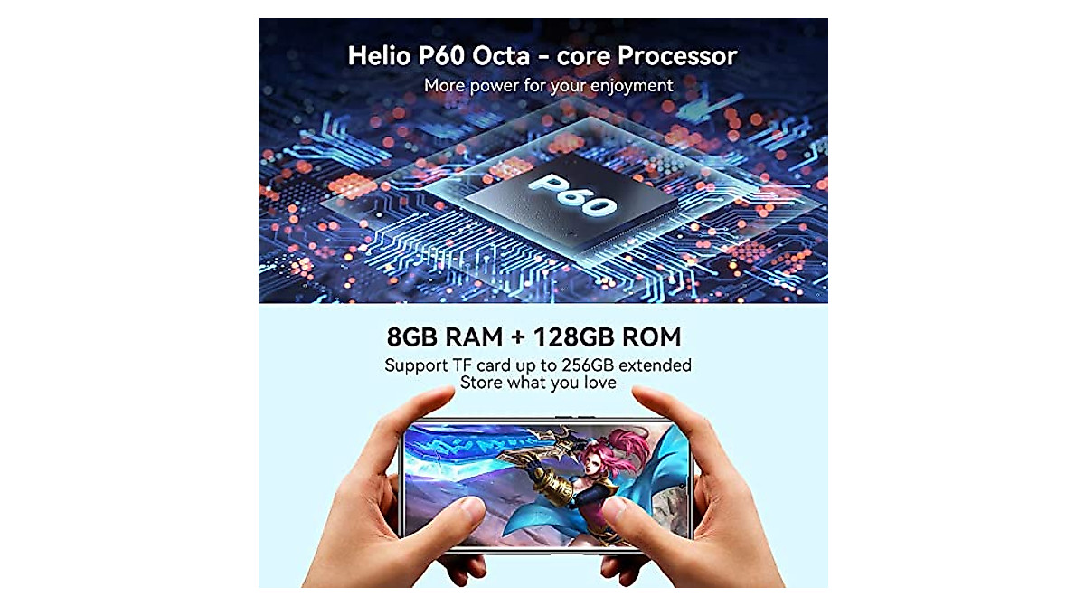 CUBOT X50 Unlocked Smartphone - 6.67" FHD+, 64MP Camera