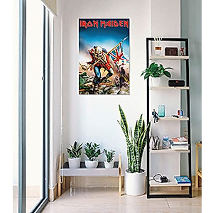 POSTER STOP ONLINE Iron Maiden - Music Poster (Trooper) (Size 24" x 36")