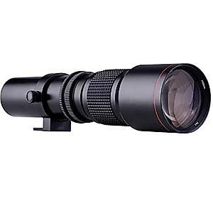 Camera Bundle for Sony a7 IV Mirrorless Camera with FE 28-70mm f/3.5-5.6 OSS, E 55-210mm f/4.5-6.3 OSS, 500mm f/8.0 Manual Focus Lens + Accessories (128GB, Photo/Video Editing Software, and More)