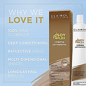 Clairol Professional Permanent Crème Hair Color 12n High Lift Neutral Blonde