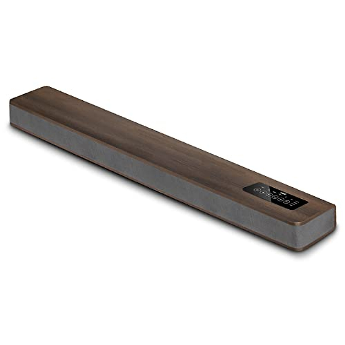 KEiiD Sound Bar for TV 2.1 CH Wooden Soundbar with Built-in Subwoofer, Bluetooth HDMI(ARC)/ Optical/Coaxial/RCA Connection, 4 EQ Modes Optional for Home Theater TV Speakers