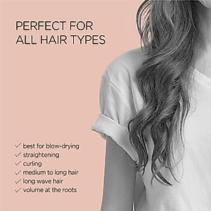 F3 Systems Magic Curling Thermal Brush(1.7 Inch), Cut Drying Time,Self-Standing Round Quick Styling Brush, Great Blowout, Ceramic Coated/Ionic Thermal Barrel,Blowout Volume, Wave Styler