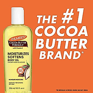 Palmer's Cocoa Butter Formula Body Oil 8.50 oz (Pack of 6)