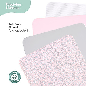 The Peanutshell Newborn Clothes & Essentials Gift Set for Baby Girls - 23 Pieces - Fits Newborns to 3 Months