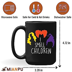 I Smell Children Mug, Hocus Pocus Coffee Mug, It's Just A Bunch Of Hocus Pocus Mug, Halloween Mugs, Hocus Pocus Coffee Cup, Hocus Pocus Coffee Mug, Sanderson Sisters Mug (15oz)