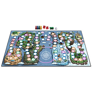 Mathemagical World - Addition & Subtraction Math Board Game for Kids, 2-4 players, Ages 5+ and Perfect for Homeschool, Kindergarten, Pre-k, and Gifted & Talented Prep