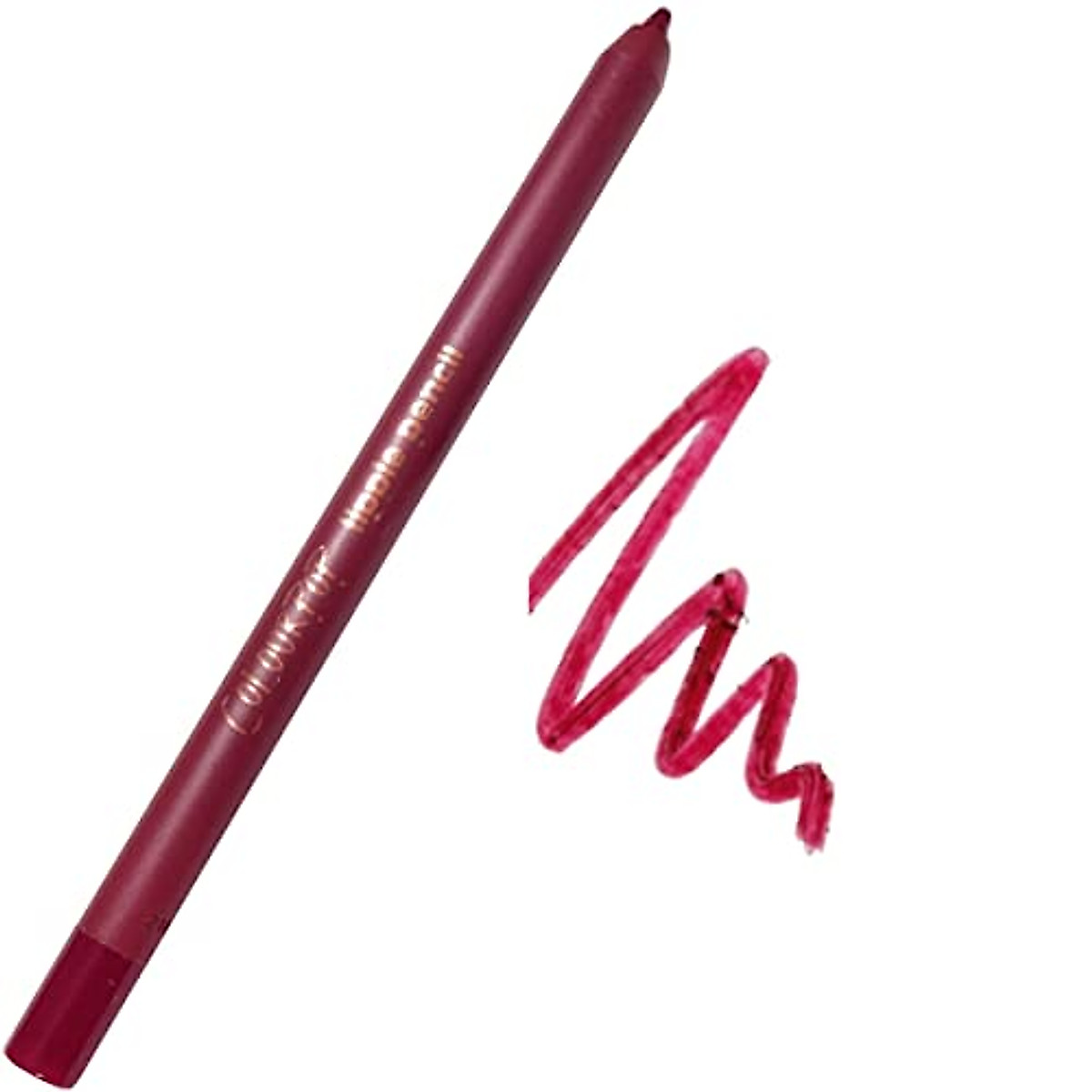 ColourPop BICHETTE (Deep Dark Red) Matte Lippie Pencil Lip Liner Long-Wear Cruelty-Free (CAN BE SHARPENED), 1.0g (0.035 Ounce)