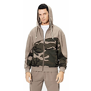 RPOVIG Men's Track Suits, 2 Pack Sweatsuits Outfits Full Zip Jackets Athletic Pants for Jogging Gym Workout