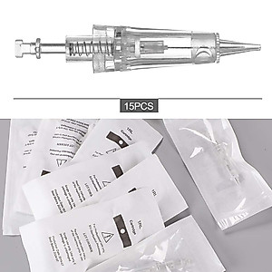 Charme Princesse Wireless Permanent Makeup Machine Kit Rotary Eyebrow Pen Machine With 15pcs 1R/1P Needles Supply for Eyebrow Lip Eyeliner