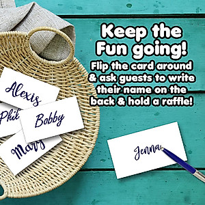 Oh Boy Love It Baby Shower Scratch Off Game (Teddy)