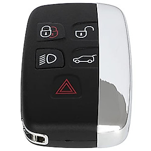 SCITOO Key Fob Shells Case * 1 PCS Replacement for Land Rover for LR2 for LR4 or Range Rover for Range Rover Evoque for Range Rover Sport 2012-2017 KOBJTF10A LR078921 LR050787
