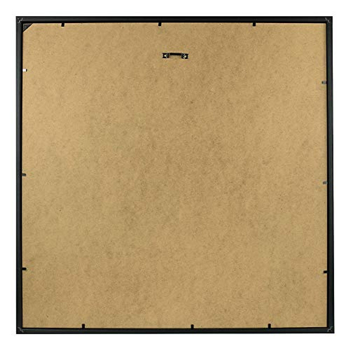 BD ART 20 x 20 (19.68x19.68) Inch 3D Box Picture Frame Black with Mount 15.75x15.75 inch Plexiglass Depth 1.18 inch