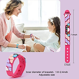 SIENON Bracelets 6PCS, Kids Building Blocks Dots Bracelets, DIY Creative Craft Bracelet Making Kit for Kids, Friendship Bracelets, Dots Construction Toys Kit for Birthday for Girls Boys