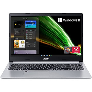 Acer Aspire 5 A515 Laptop 2022 15.6” FHD 1920 x 1080 Display AMD Ryzen 7 3700U, 4-core, AMD Radeon Graphics, 8GB DDR4, 256GB SSD, Backlit Keyboard, Fingerprint, Wi-Fi 6, Windows 11 Home