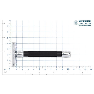 Merkur Double Edge Blade Razor, Black