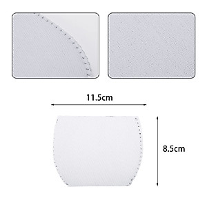 Bulk Sublimation Blank Wine Glass Sleeve Neoprene Wine Glass Sleeve Sublimation Neoprene Insulator Cover for Wine Glass Sublimation Ornaments Supplies