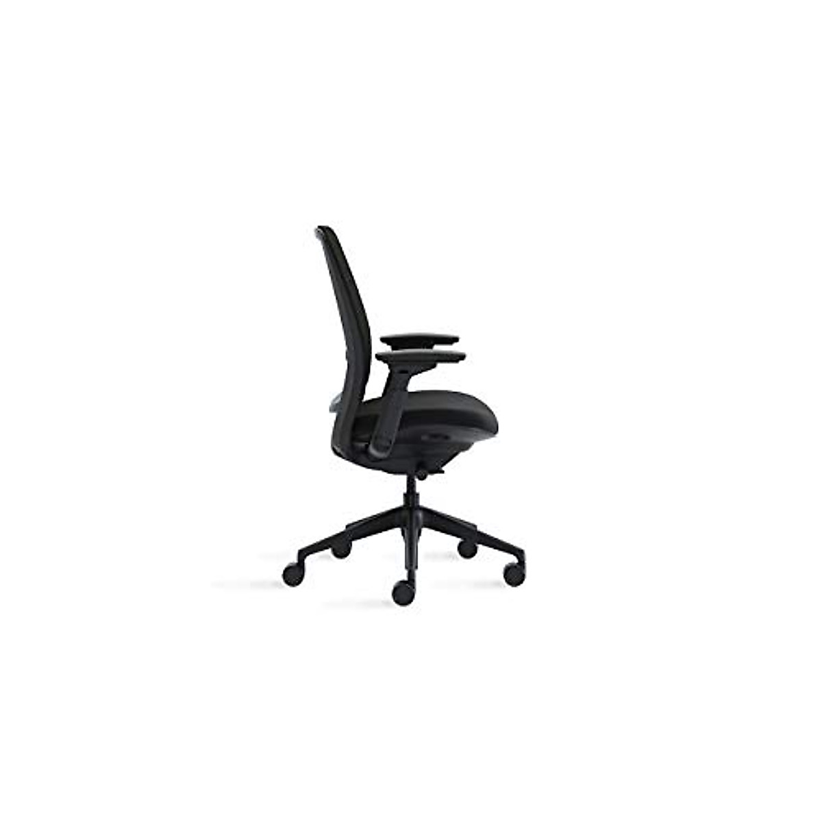 Steelcase Series 2 Office Chair, Graphite Frame, Cogent Connect Licorice