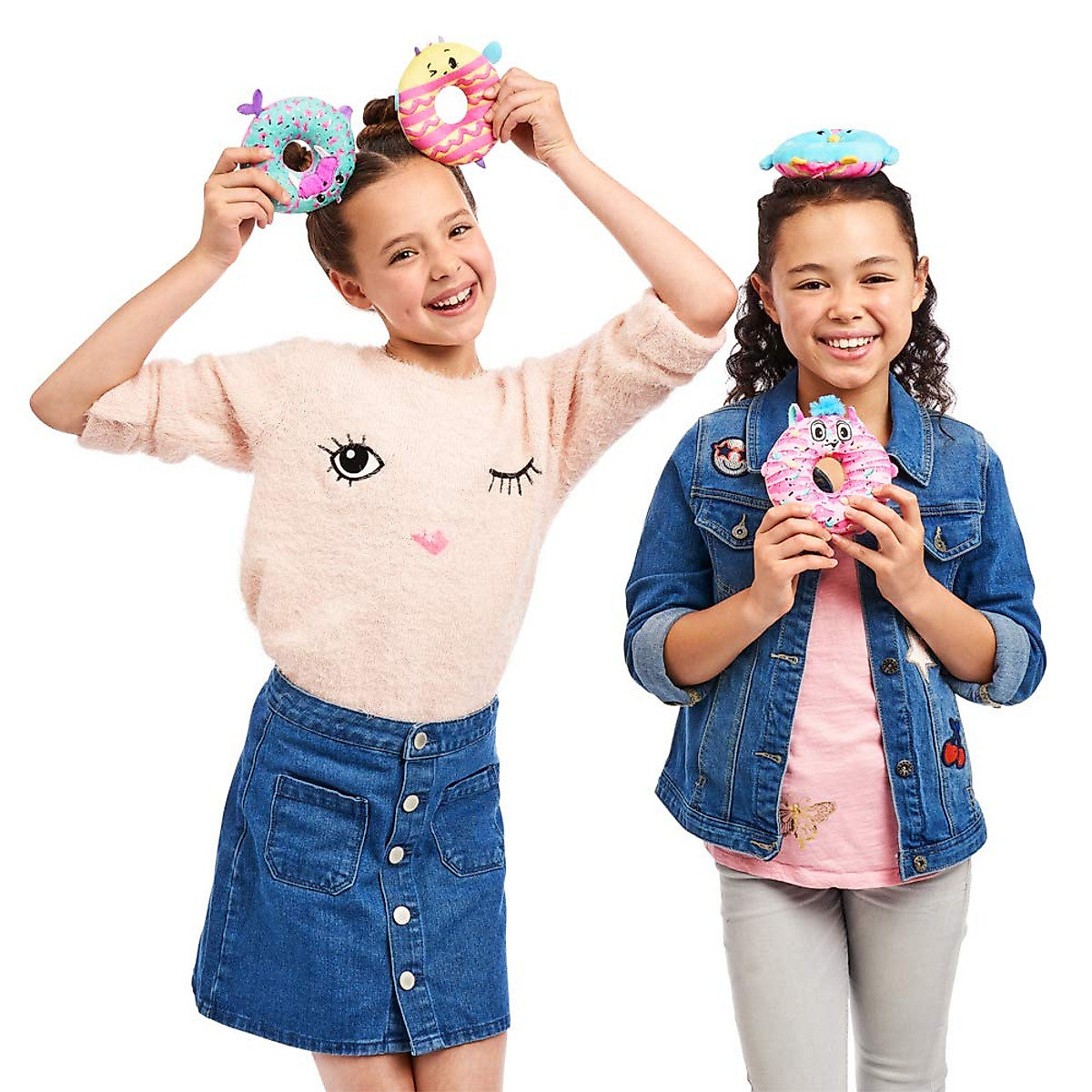 Pikmi Pops DoughMis Series Surprise Pack - 1pc Collectible Scented Medium Plush Toy in Medium Donut with Surprises 75291