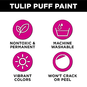 Tulip Dimensional Fabric Paint 17372 Dfpt 4Oz Metallic Gold, 4 Fl Oz (Pack of 1)
