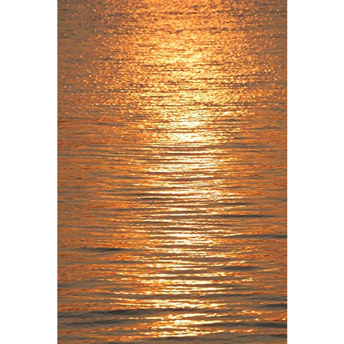 Posterazzi PDDAS36THA0069LARGE Sunset Reflections on Ripples of Water Photo Print, 24 x 36, Multi
