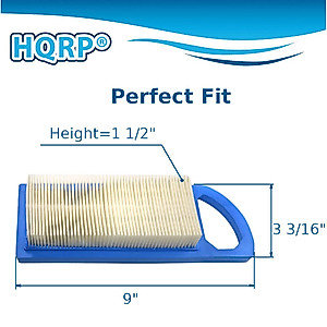 HQRP Filter compatible with John Deere Z225 Zero Turn Lawn Mower, 102 105 115 L100 L107 L108 LA100 LA105 LA110 LA115 X110 X120 X145 Lawn Tractor, parts GY20573, M149171 Replacement