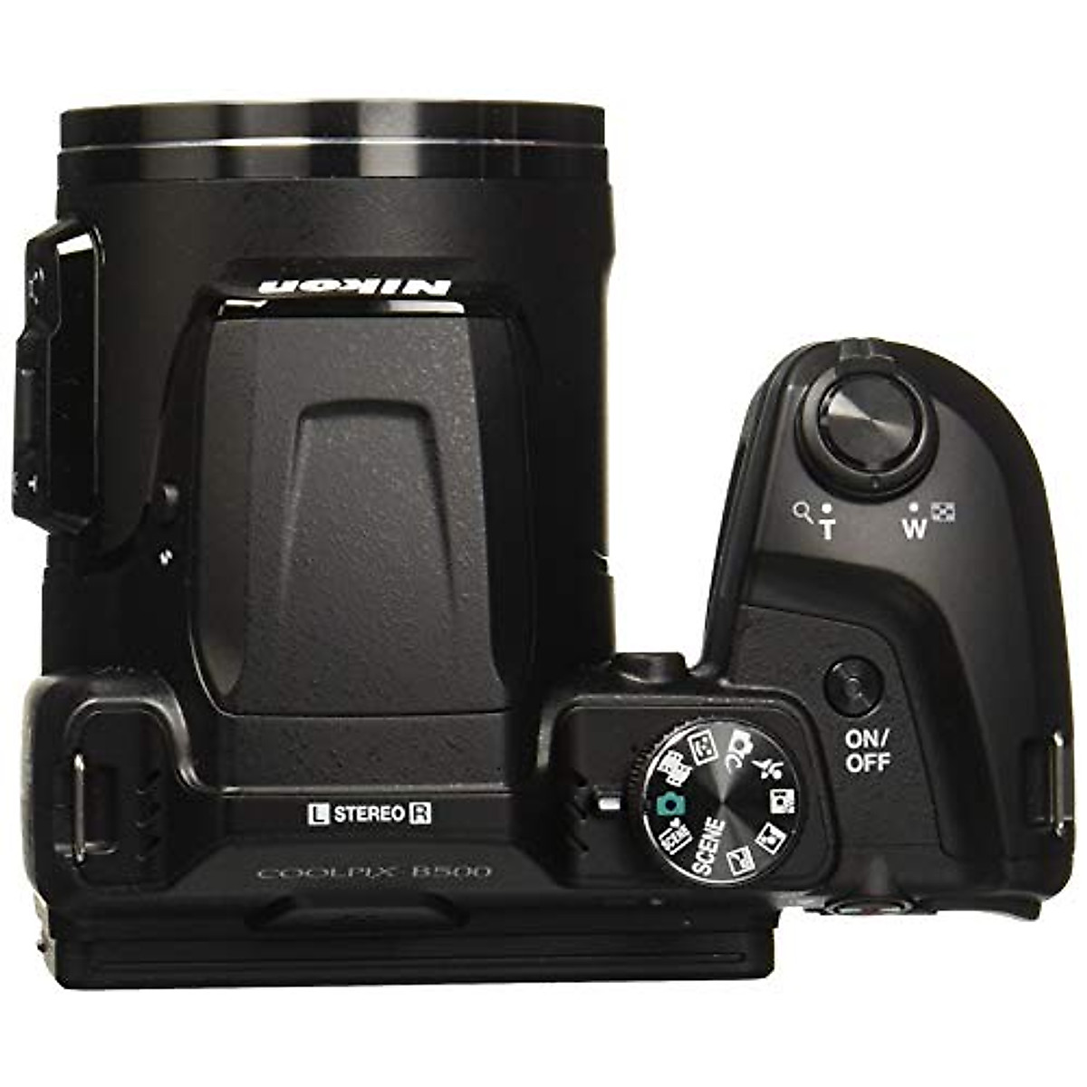 Nikon COOLPIX B500 16MP 40x Optical Zoom Digital Camera with WiFi - Black (Renewed)