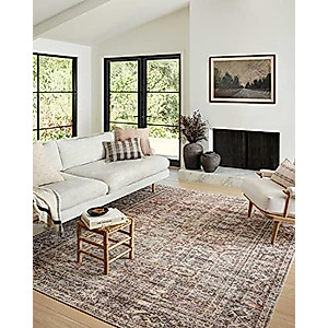 Loloi Amber Lewis x Georgie Bordeaux/Antique 10'-0" x 14'-0" Area Rug