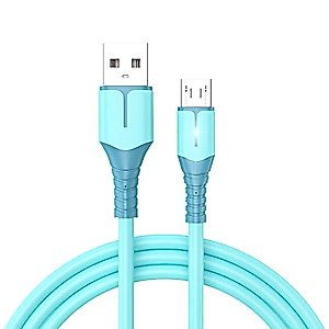 BGNTBUK Ps5 Cable Fast Charging Data Cable CableLiquid Cord Charger USB 5A Silicone Soft Android Super Android USB Cable Connect Battery