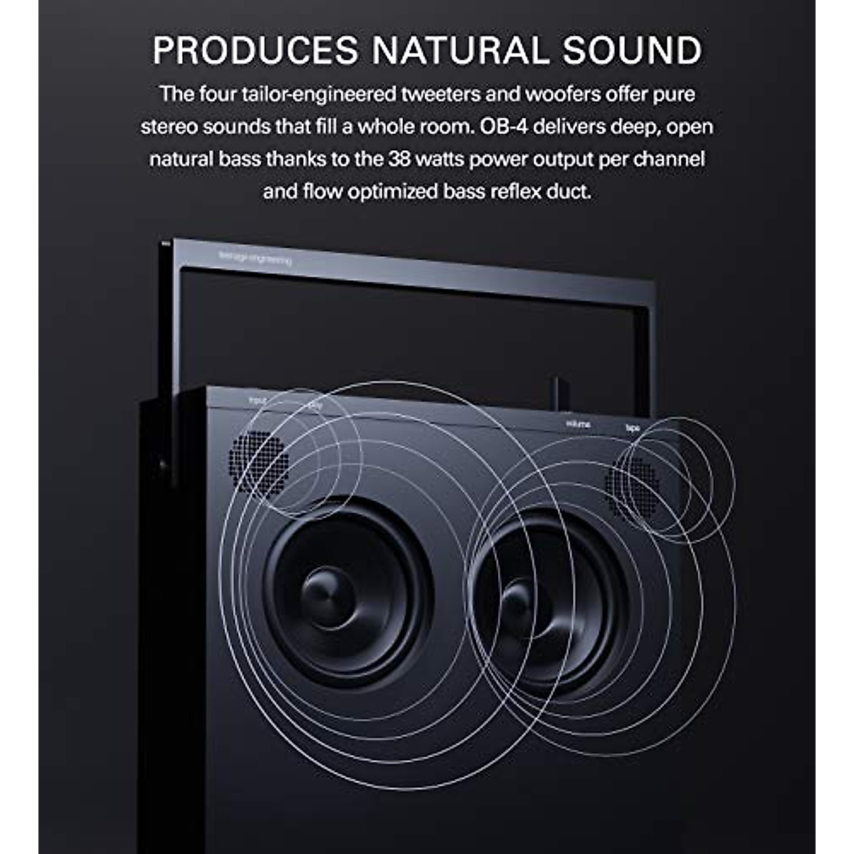 Teenage Engineering OB-4 Magic Radio Portable Stereo Speaker with Built-in Loop Recorder and Tape Transport