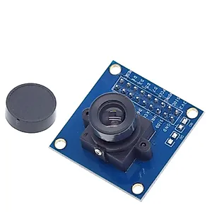 1Pcs OV7670 Camera Module Supports VGA CIF Auto Exposure Control Display Active Size 640X480 (Color : Ov7670 Bracket)