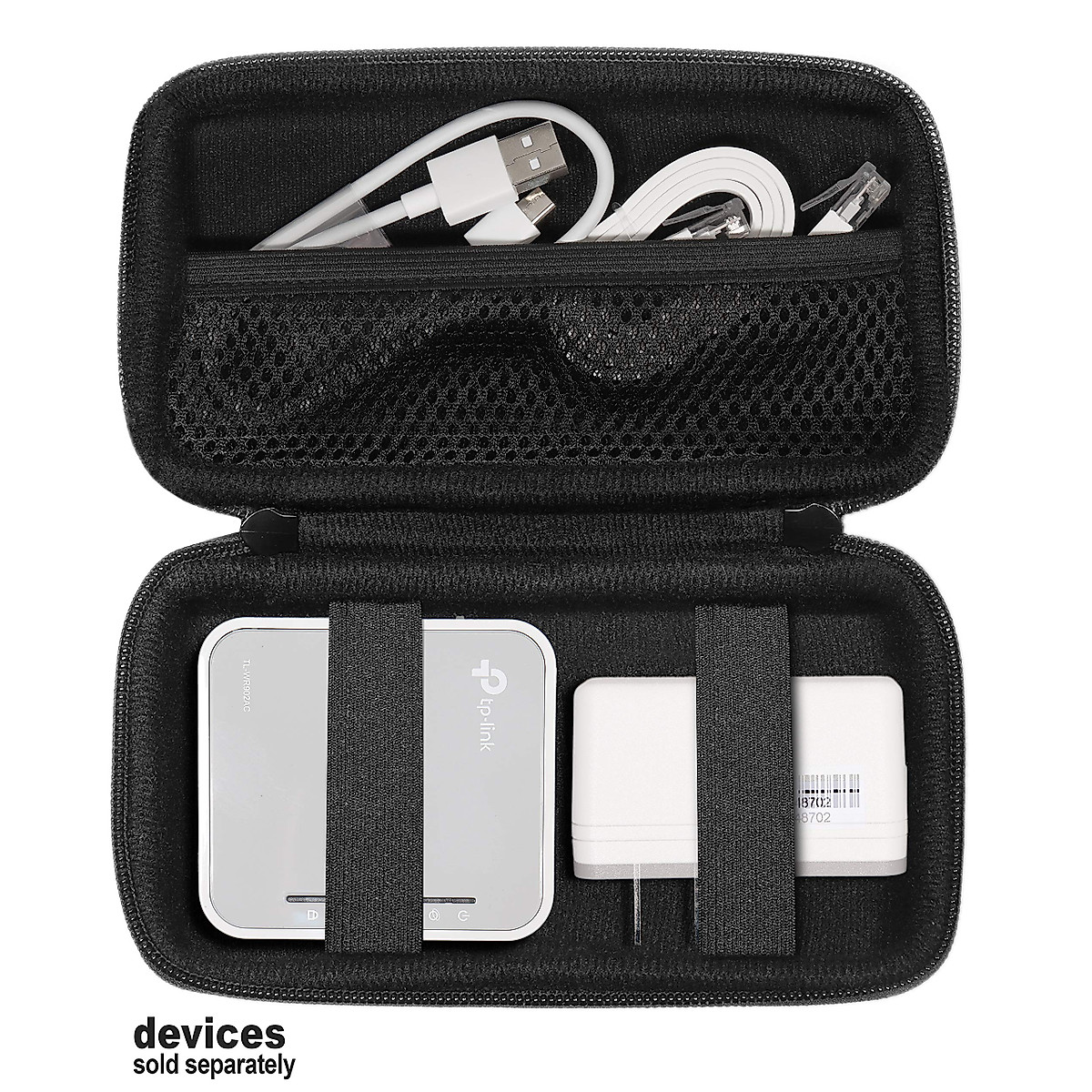 CaseSack Case for TP-Link AC750 Wireless Portable Nano Travel Router and WiFi Range Extender, N300 Wireless Portable Nano Travel Router