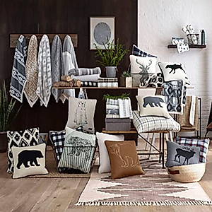 Eddie Bauer Ultra-Plush Collection Throw Blanket-Reversible Sherpa Fleece Cover, Soft & Cozy, Perfect for Bed or Couch, San Juan Oyster