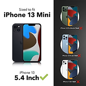 ZAGG InvisibleShield Glass+ Screen Protector – High-Definition Tempered Glass Made for Apple iPhone 13 mini – Impact & Scratch Protection, Easy to Install