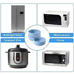 XANGNIER Silicone Air Fryer Egg Mold,3 Pcs Reusable Nonstick Egg Bites Pan-Alternative to Microwave Egg Cooker/Sous Vide Egg Bite Maker,BPA Free,Dishwasher Safe,Air Fryer Accessories,Blue