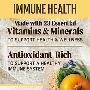 Merrick Immune Health Recipe, Healthy Grains Chicken Dry Dog Food with Freeze-Dried Clusters with Superfoods - 4 lb. Bag