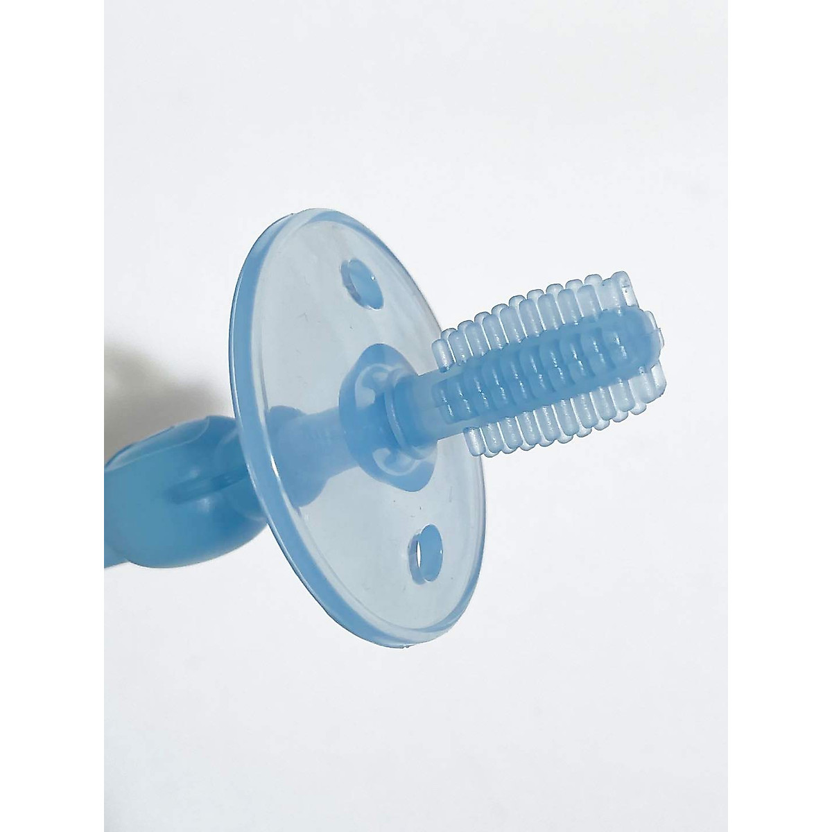 2Pcs/Pack Baby Toddler Teethers,Soft Bristles,360 Training Toothbrushes,Silicone Teething Toys/Pacifier,Gum Massagers for Newborn,Infant