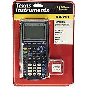 Texas Instruments TI-83 Plus Graphing Calculator (Renewed)