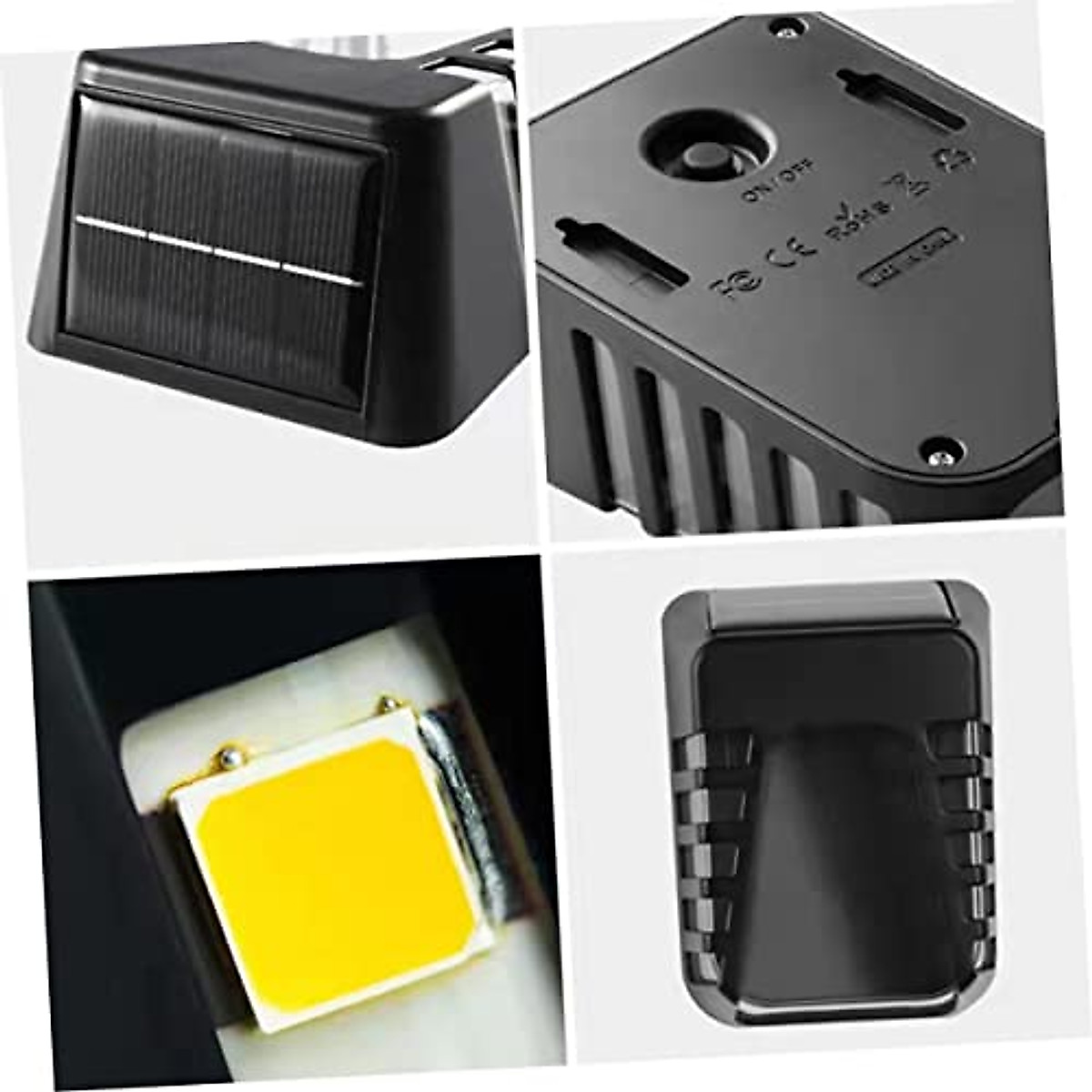 OSALADI Lighting for Front Pathway Outdoor Sconce Lamp Post Fence LED Decorative Outside Deck Patio Exterior Yard Lights Light Wall Door Garden Stair Fixtures Lamps Mounted