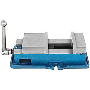 Happybuy 4 Inch ACCU Lock Down Vise Precision Milling Vise 4 Inch Jaw Width Drill Press Vise Milling Drilling Machine Bench Clamp Clamping Vice(4")