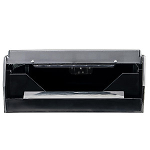 Winco Paper Towel Dispenser, Medium, Black